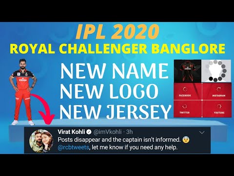 RCB New Name || RCB New Jersey || RCB New Logo || Royal Challengers ...