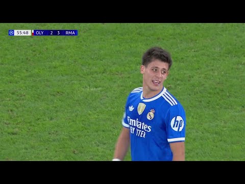 Arda Güler vs Olympiacos Piraeus | 1 Assist | (2025)