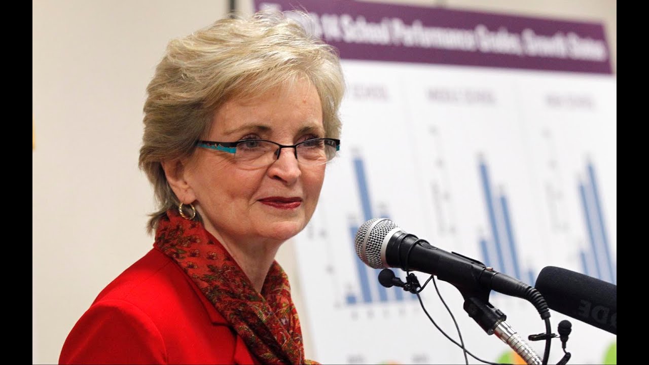 June Atkinson, state school superintendent, talks about performance ...