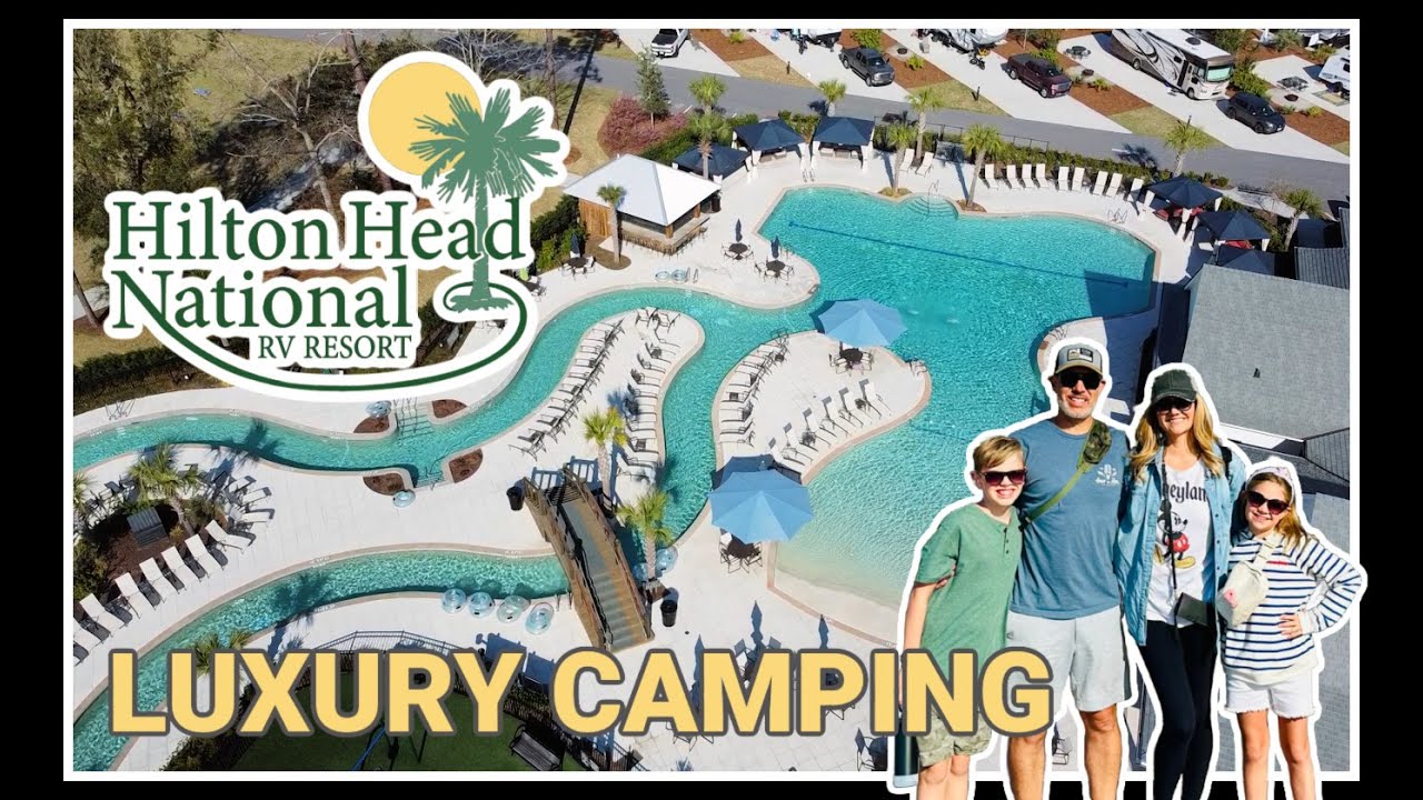 RESORT TOUR: HILTON HEAD NATIONAL RV RESORT - Bluffton, SC // Full-time ...