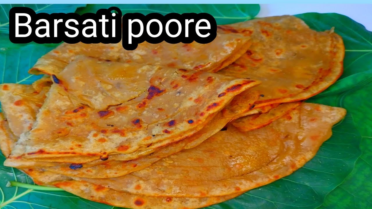 Barsati poore recipe| How to make Barsati poore|Barsati poore recipe ...