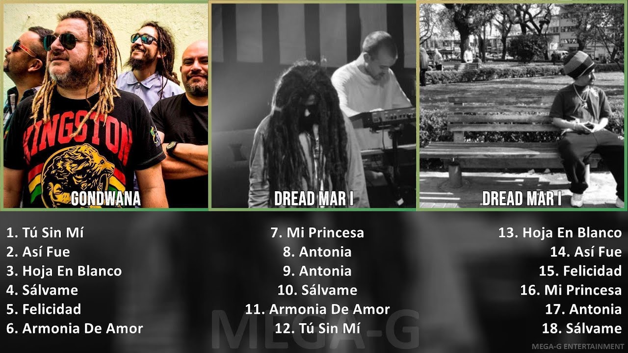 D r e a d M a r I MIX Grandes Exitos ~ Top Contemporary Reggae, Latin ...