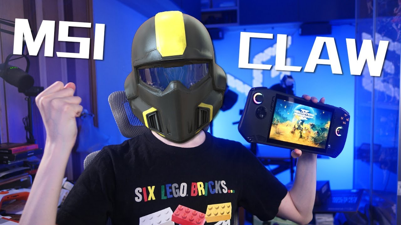 Intel Arc 進擊掌機市場，打Helldivers2又得唔得呢？3D、2D遊戲、剪片全方位實測MSI CLAW【VG開箱】(CC中文字幕 ...