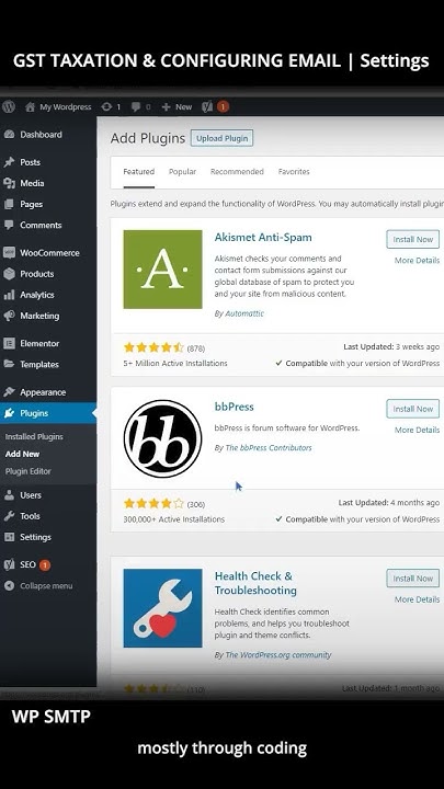 04. WP SMTP - YouTube