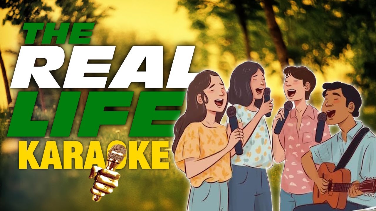 093 The Real Life | In-A-Chord | Karaoke | Sing Song #reallife #jwb # ...