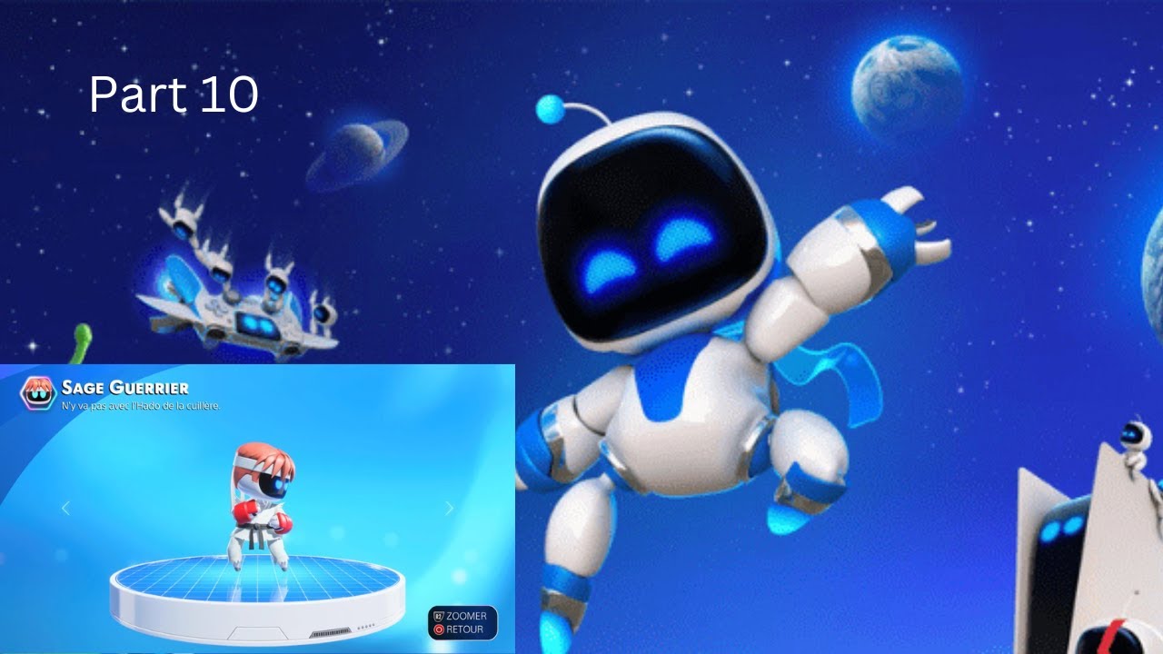 Astrobot PS5 walkthrough Part 10: Collecting Part 2 - YouTube