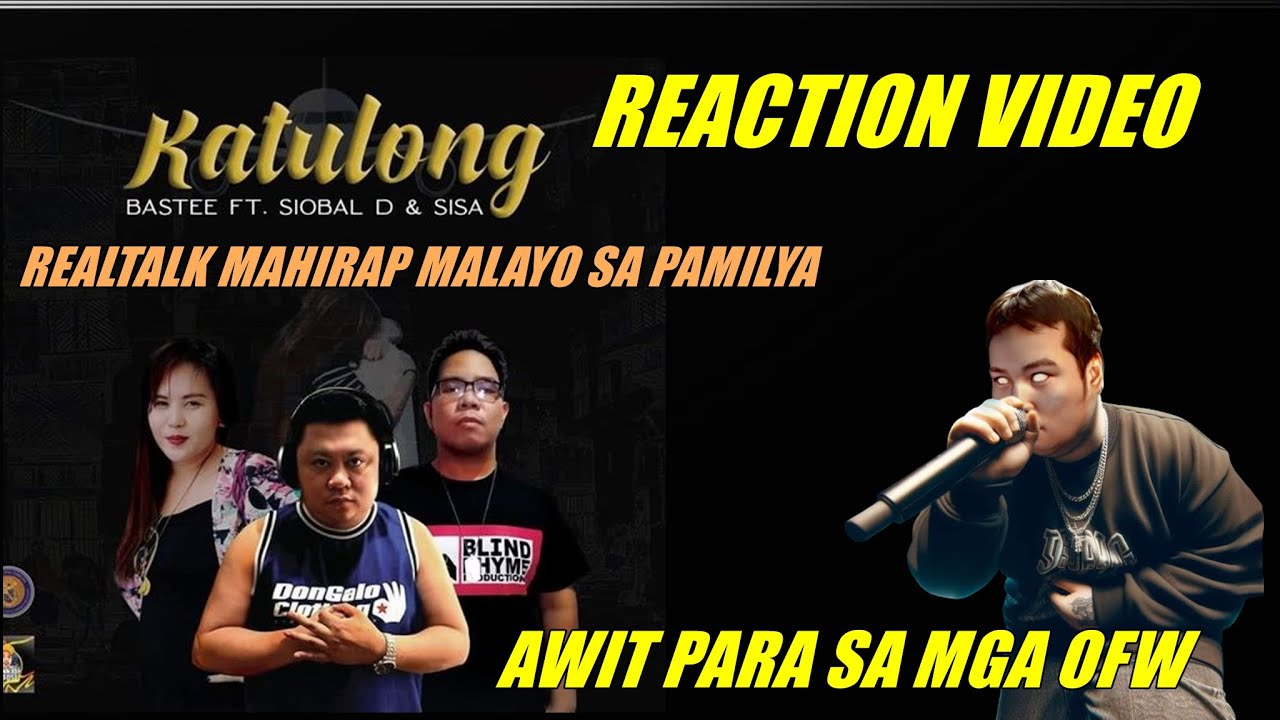 Katulong By Bastee X Siobal D Featuring. Sisa Baliw ( REACTION VIDEO ...