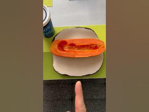 39 ккал на 100 г папайя💪🏼🤩Рецепт💣 #стасайкаквкусно #подсчеткалорий # ...