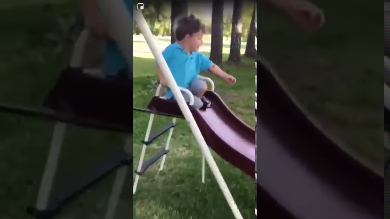 Frog jumps on kids face - YouTube