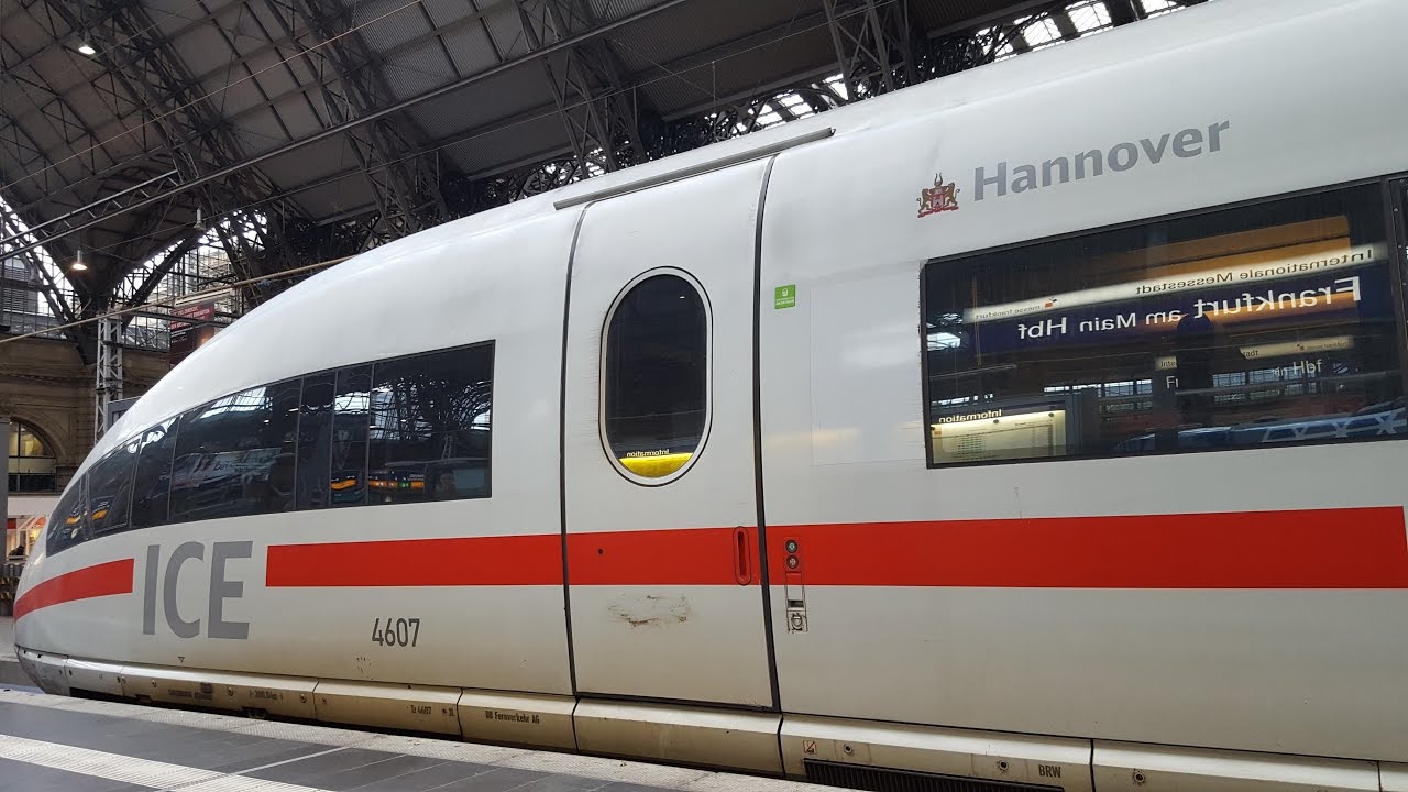 "Hannover" International ICE 3 in Frankfurt(Main)Hbf: ICE11 Frankfurt ...