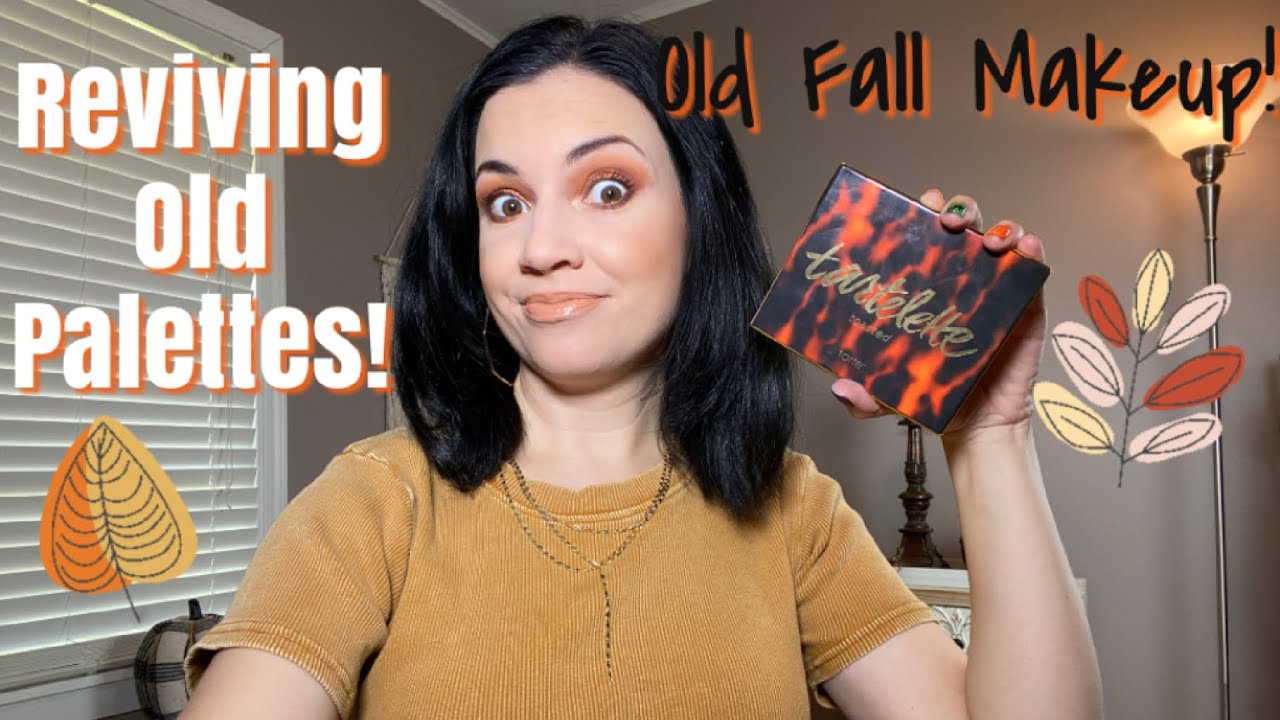 REVIVING THE TARTE TOASTED PALETTE AND OTHER OLD FALL MAKEUP! - YouTube