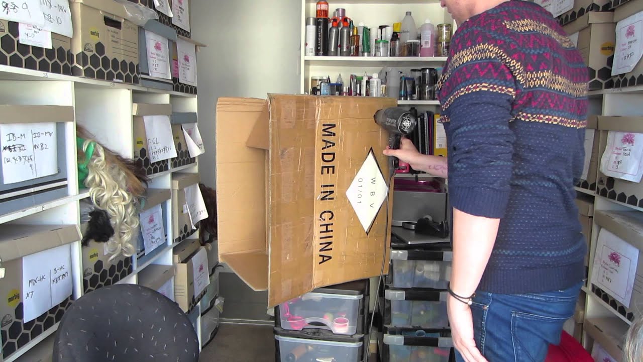 Wigs By Vanity -Home Made WIG OVEN - YouTube