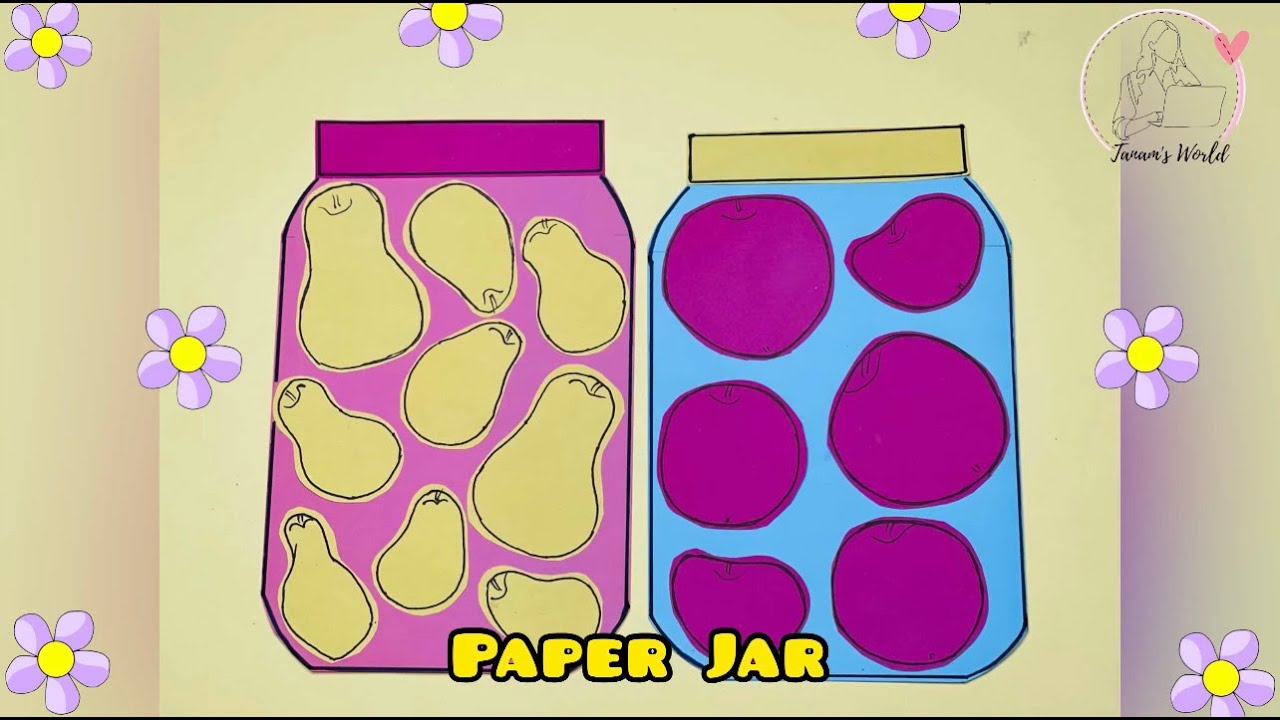 How To Make Paper Jar/Origami Jar/4K Video/Easy Paper Craft/Step-By ...