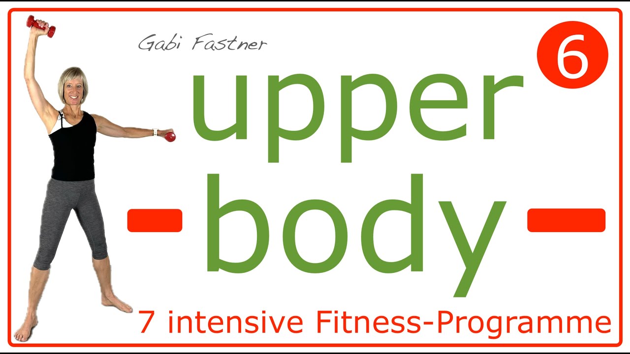 6/7🌶️ 42 min. upper body | Oberkörper Intensiv - Workout mit Hanteln ...