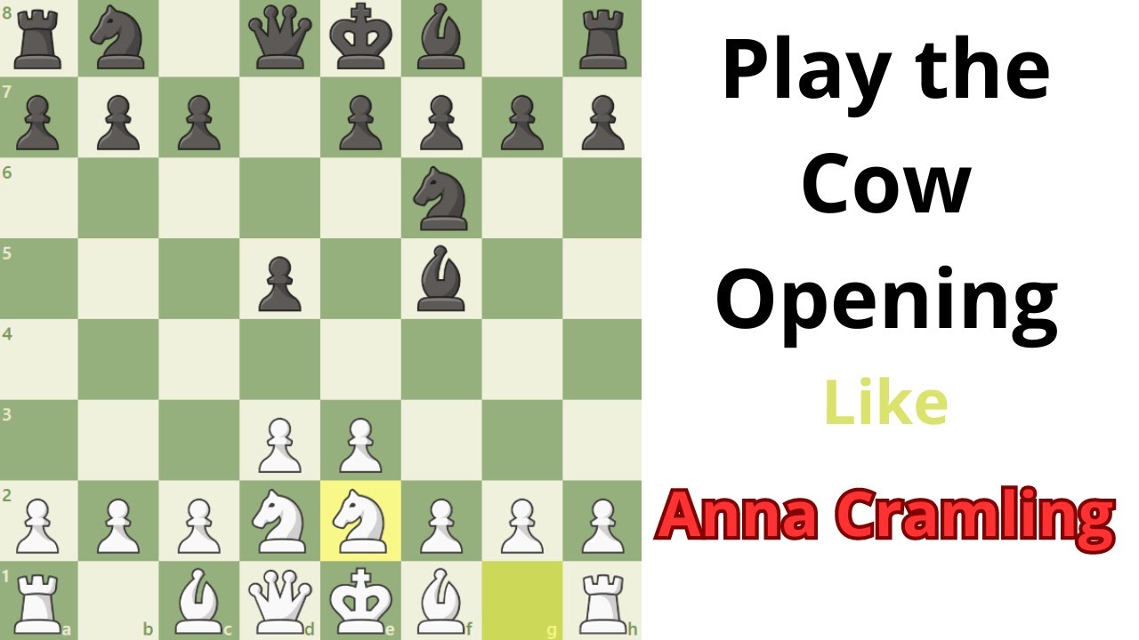 The Complete Cow Opening from Anna Cramling (Another Free Chess Lesson ...