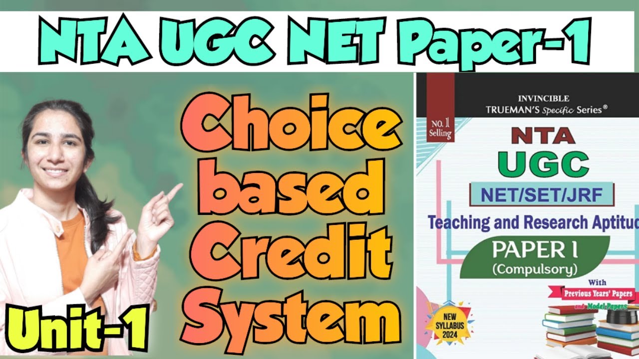 CBCS/Choice Based Credit System |UGC NET Paper-1/Trueman's Series ...