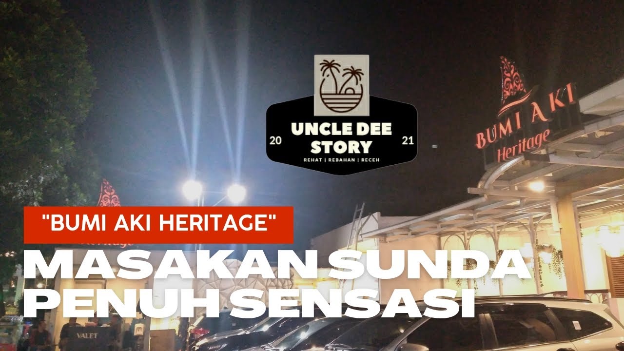 Bumi Aki Heritage Bandung, Masakan Sunda Penuh Sensasi - YouTube