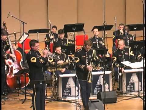 Dave Steinmeyer with the Army Blues C Jam Blues - YouTube