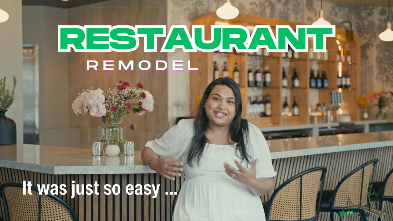 Stunning restaurant remodel reveal.. - YouTube