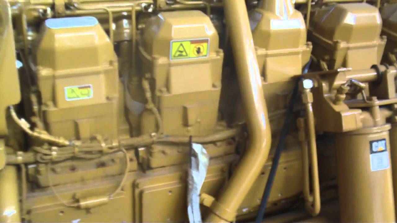NEW Caterpillar 3512B Industrial Diesel Engine - Tier 1 - YouTube