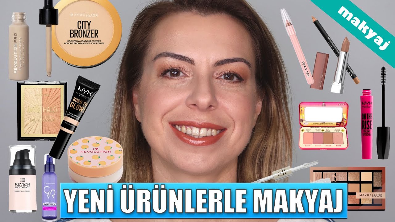 YENİ ÜRÜNLERLE MAKYAJ (UYGUN FİYATLI) - YouTube