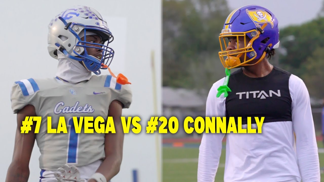 CROSS TOWN RIVALS!! #7 Waco La Vega vs #20 Waco Connally - YouTube