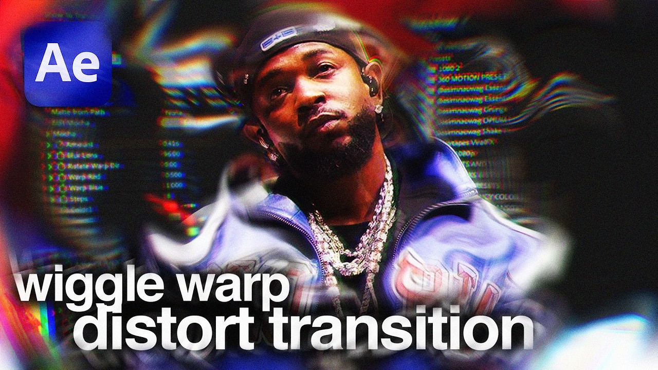 SECRET Method to Create Distorted Wiggle Warp Transitions in After Effects - YouTube