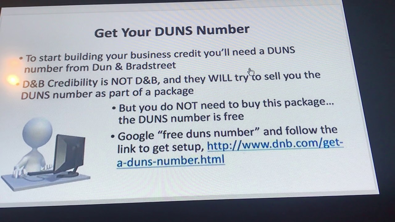 #12 Business Credit Get Your Duns Number - YouTube