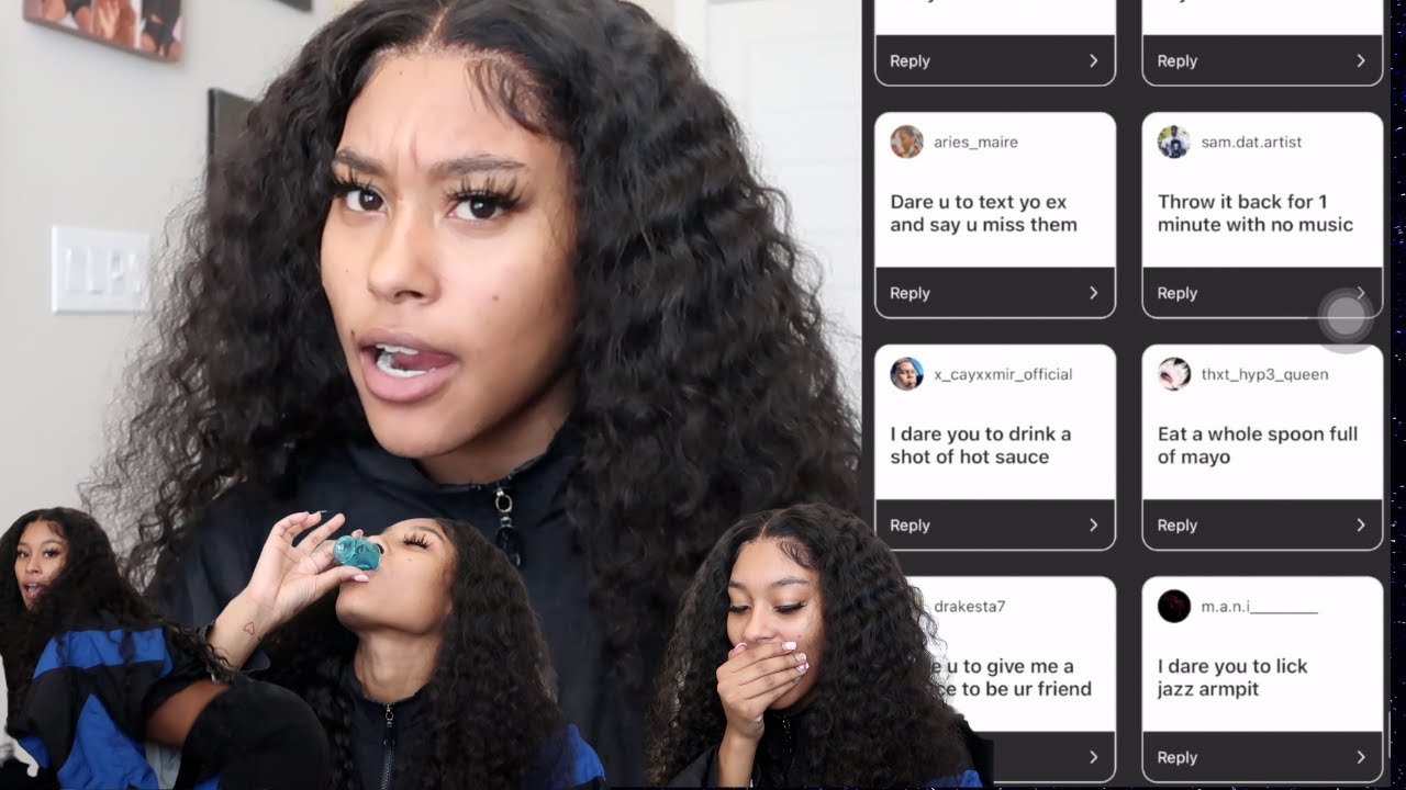 Dare or Drink *crazy* | Tae Caldwell - YouTube