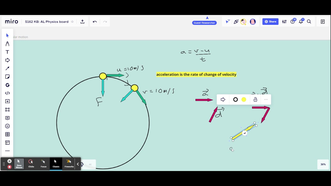 acceleration in circular motion (constant speed??) (A level physics ...