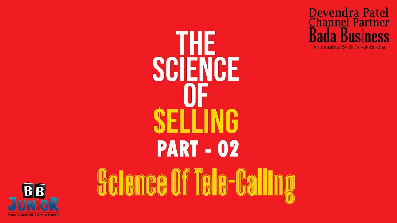 Science of tele calling by Paresh Kumar Joshi | Devendra Patel CP Bada ...