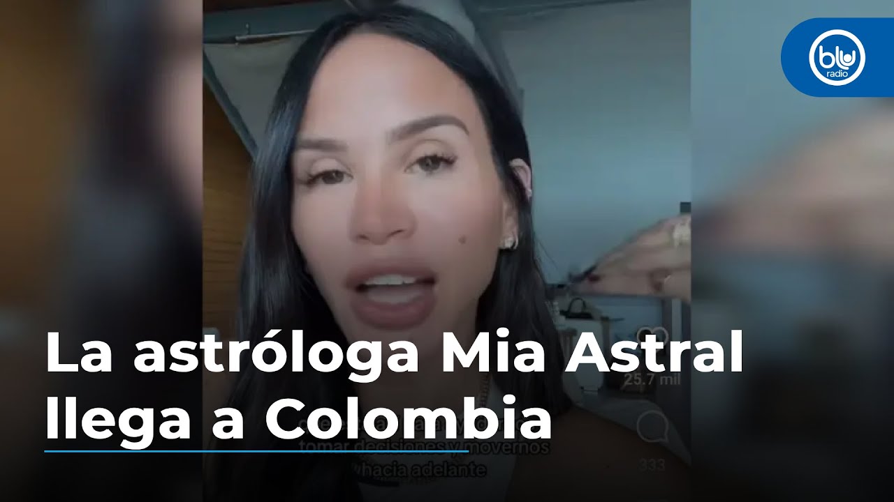 La astróloga Mia Astral llega a Colombia: conozca fechas y dónde se presentará - YouTube