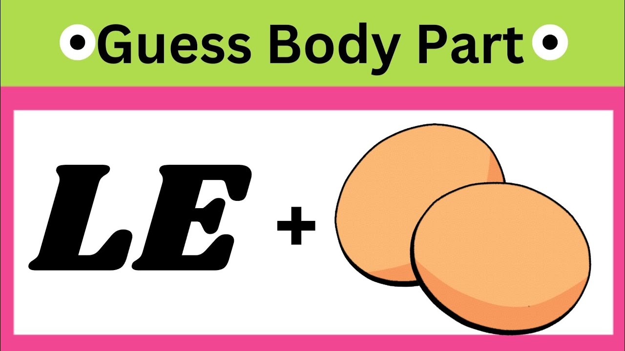 Guess Body Part by Hint. Challenge to beat 7 Points. - YouTube