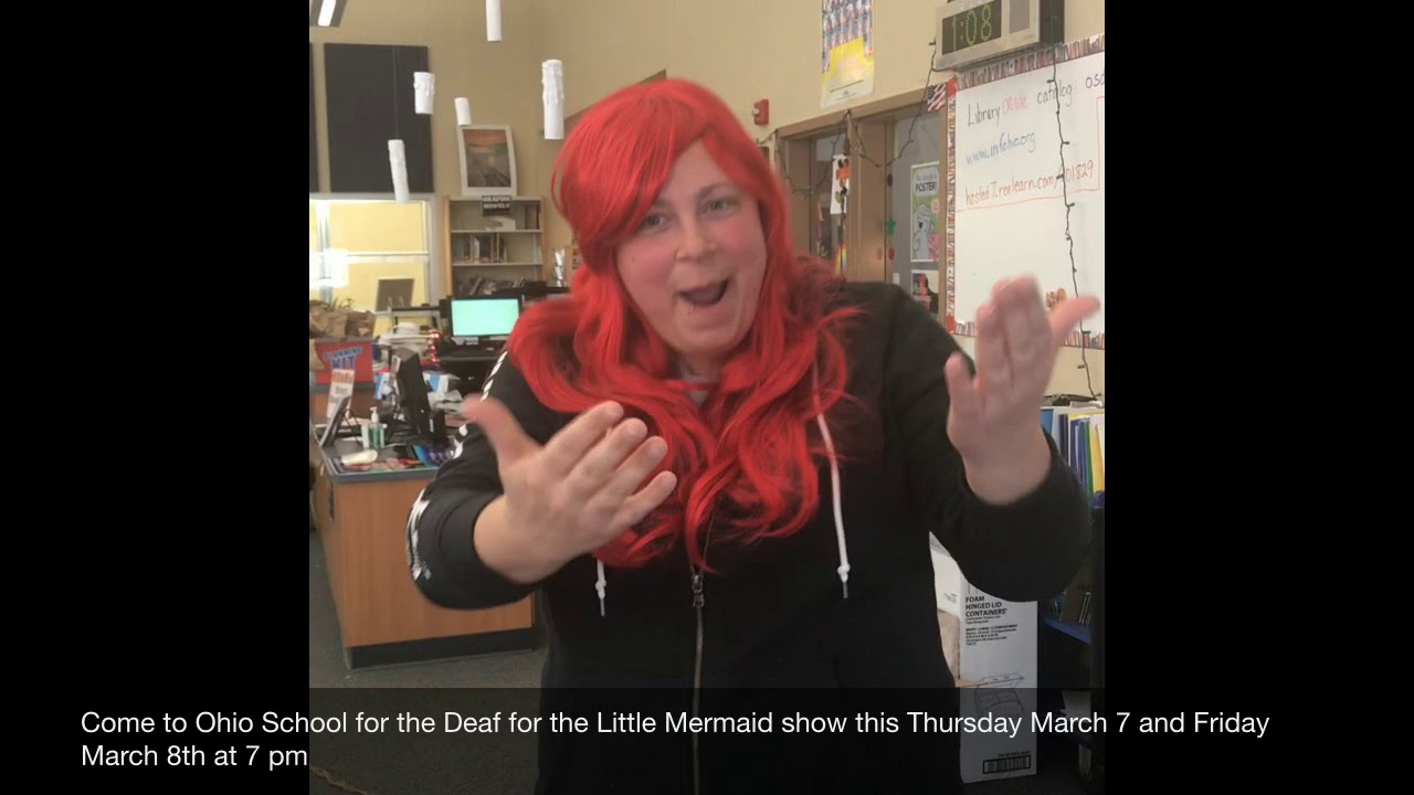 The Little Mermaid at Ohio School for the Deaf - YouTube