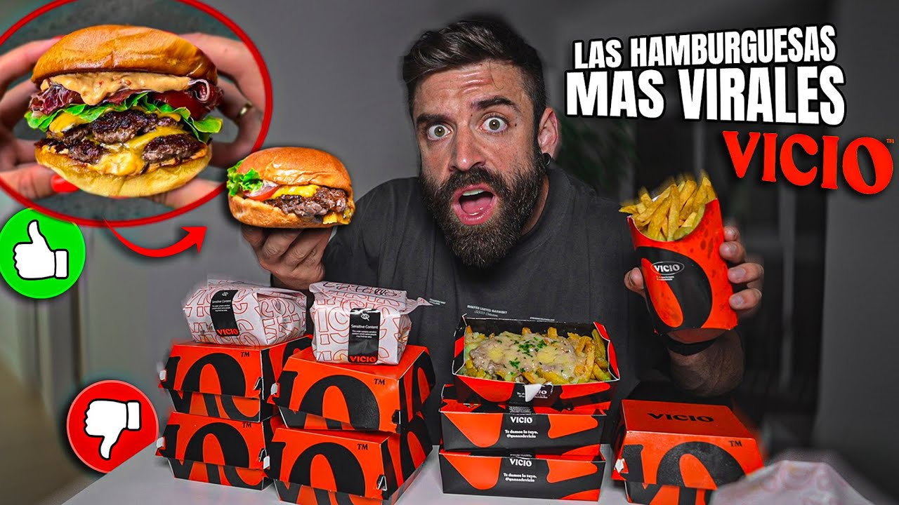 COMIENDO TODAS las HAMBURGUESAS del DELIVERY MÁS VIRAL del PAIS *VICIO ...