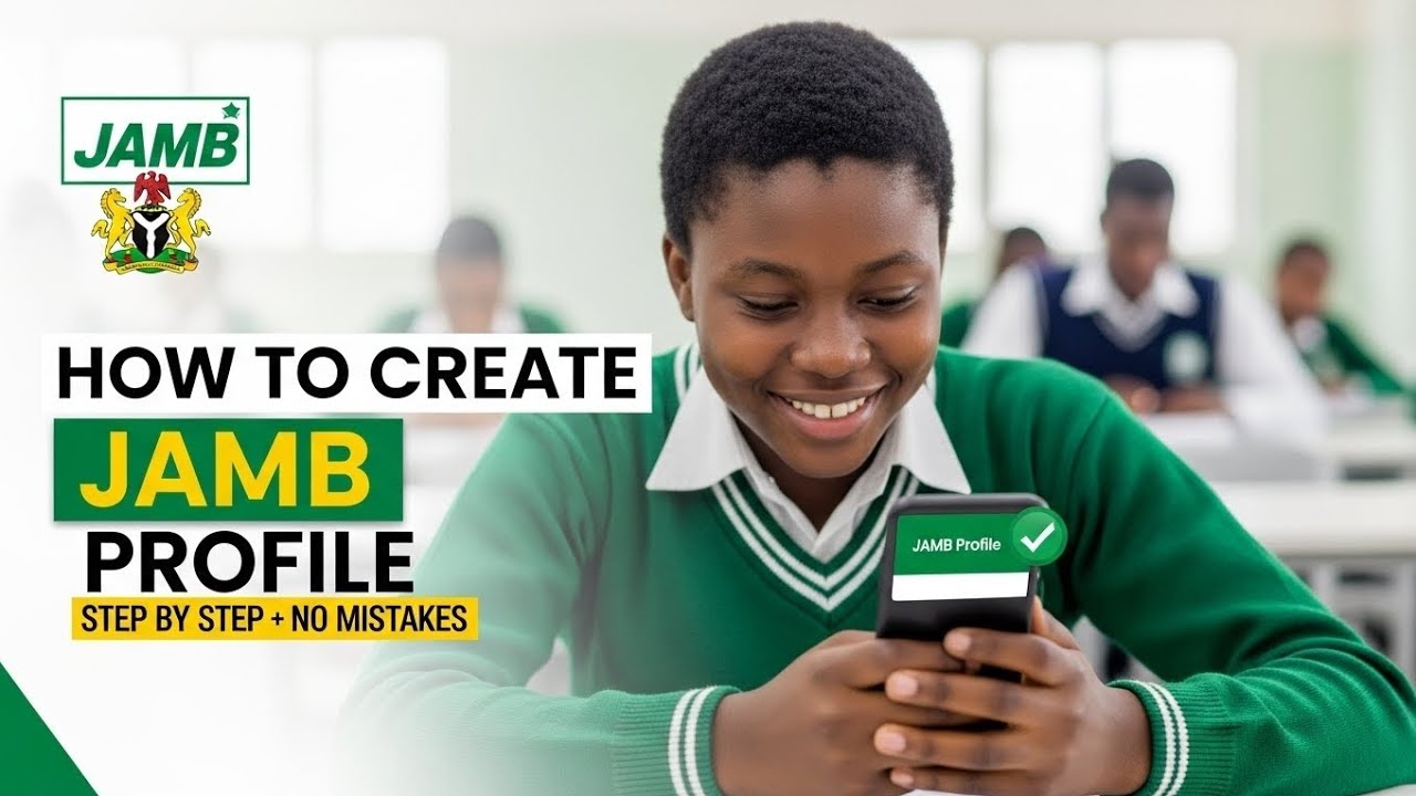 How To Create JAMB Profile - A Step-by-step Guide #jambpreparation ...