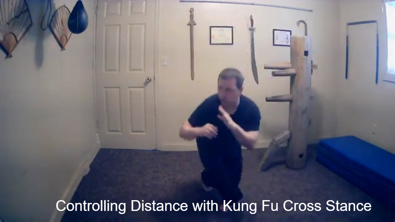 How to Control Distance with the Kung Fu Cross Stance - YouTube