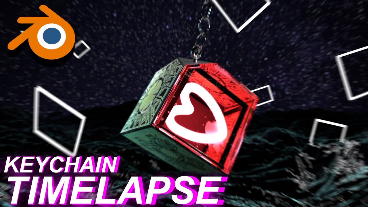 Creating a Cool Keychain in Blender 2.9 [TIMELAPSE] - YouTube