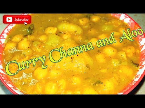 How to Make Channa and Aloo | Trinidad - YouTube