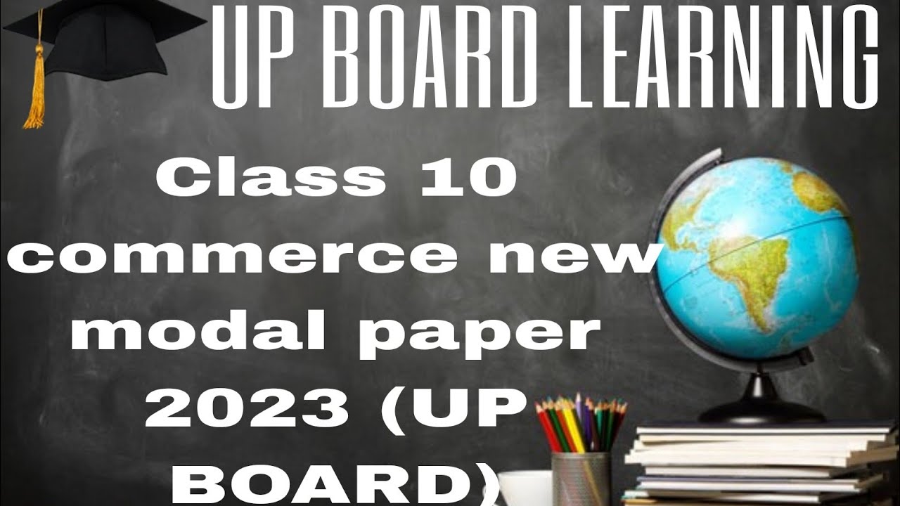 Class 10 commerce UP BOARD new modal paper 2023 - YouTube
