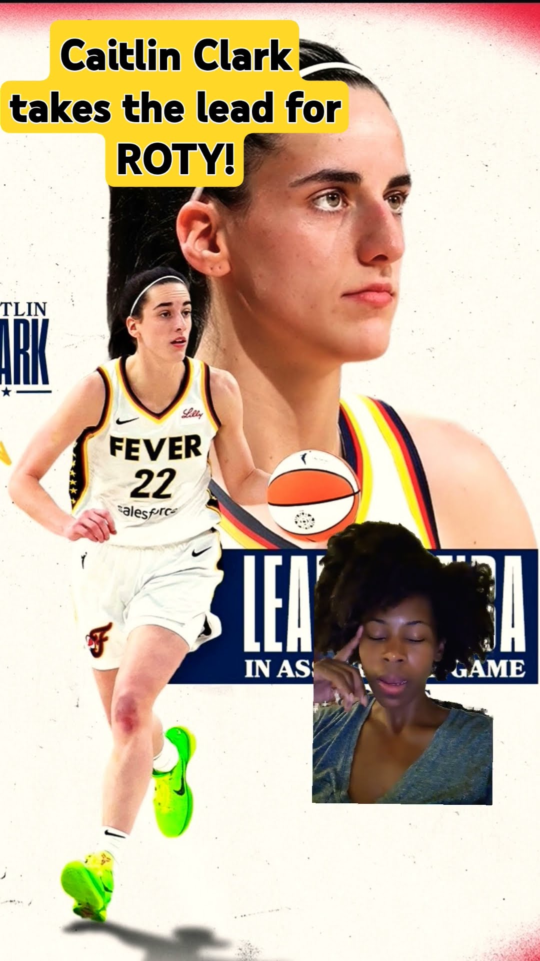 Caitlin Clark ROTY #basketball #sports #espn ##wnba #womenssports - YouTube