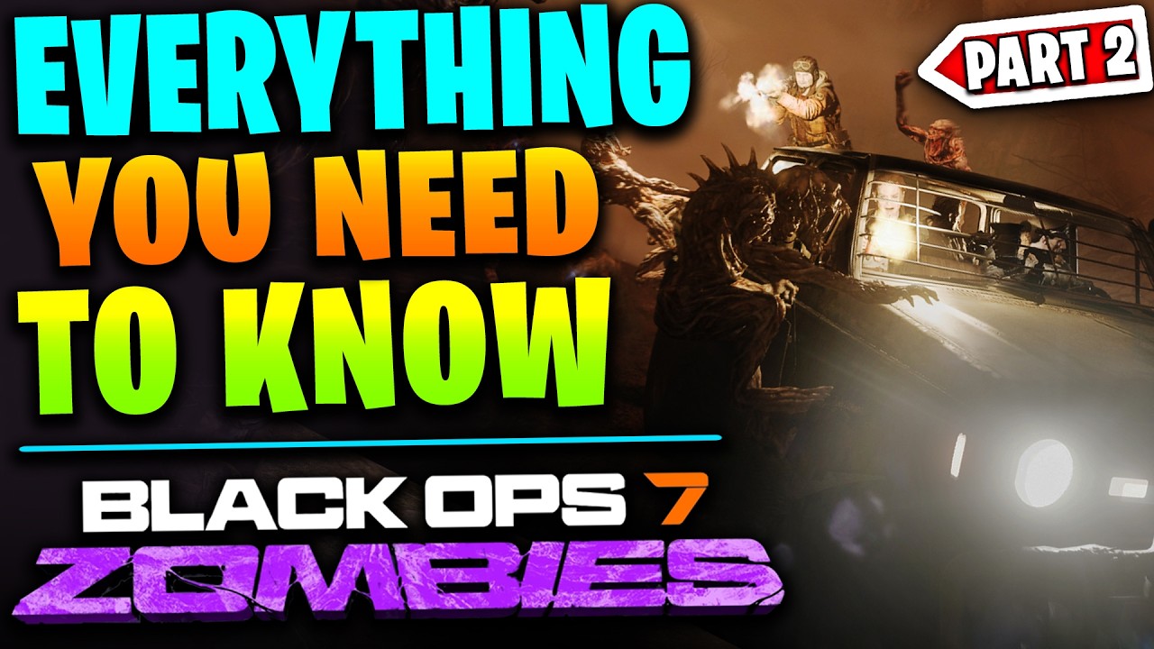 NEW BLACK OPS 7 ZOMBIES EVERYTHING YOU NEED TO KNOW: Part 2 (Zombies ...