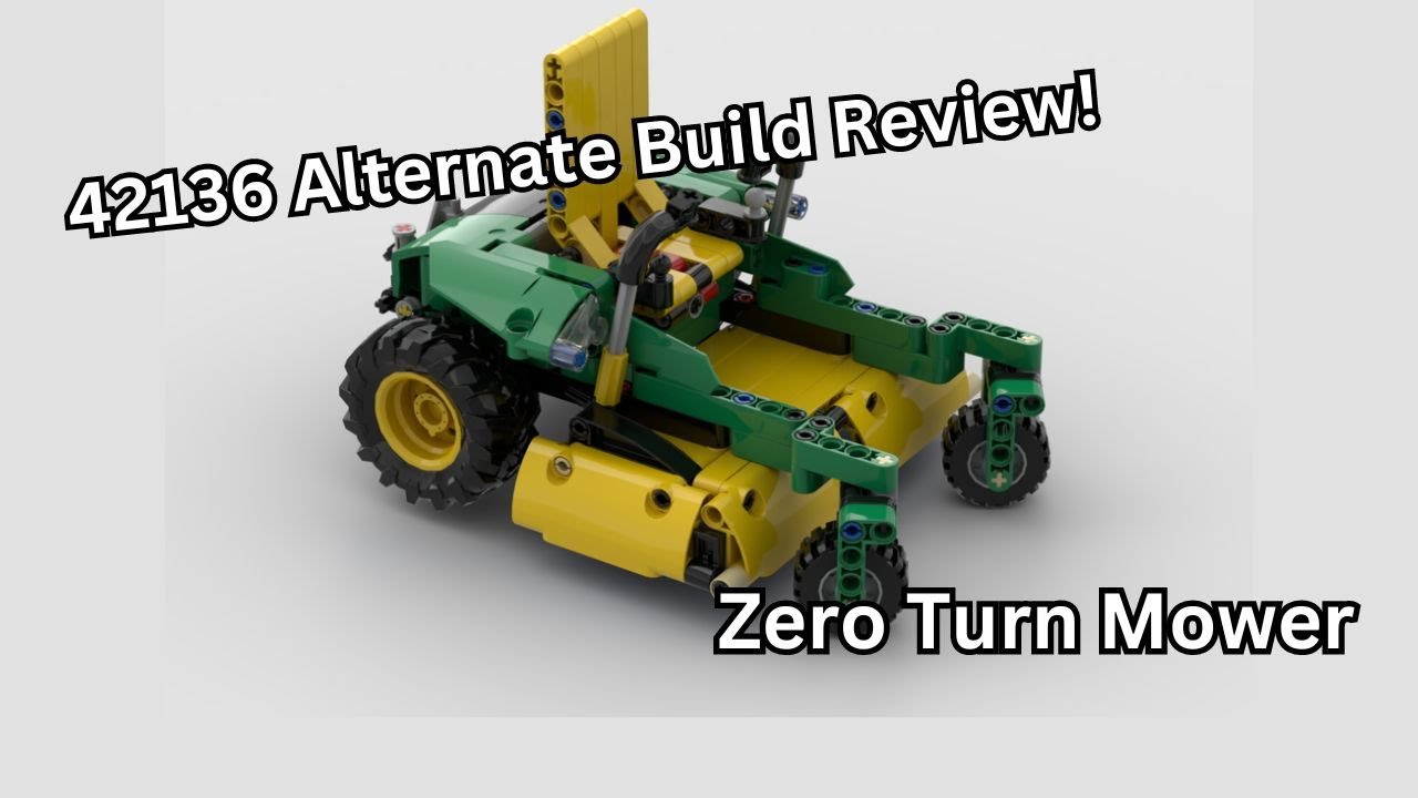 42136 Alternate Build Review | Zero Turn Mower - YouTube