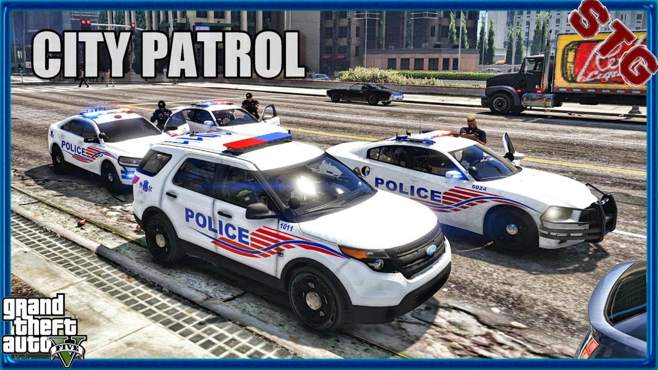 GTA 5 DC CITY PATROL| PLAYING GTA 5 AS A COP!| #23 (GTA 5 MODS ROLEPLAY ...