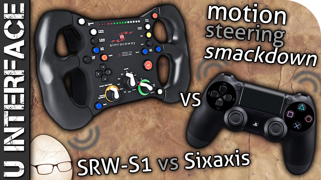 Simraceway SRW-S1 vs DS4 Sixaxis "Motion Steering Smackdown Review ...
