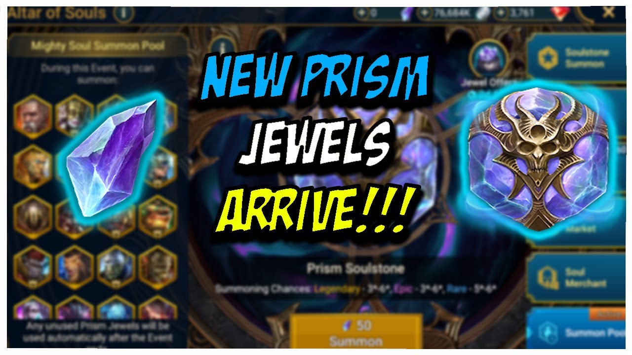 Prism Jewels Are Out!! | Raid: Shadow Legends - YouTube