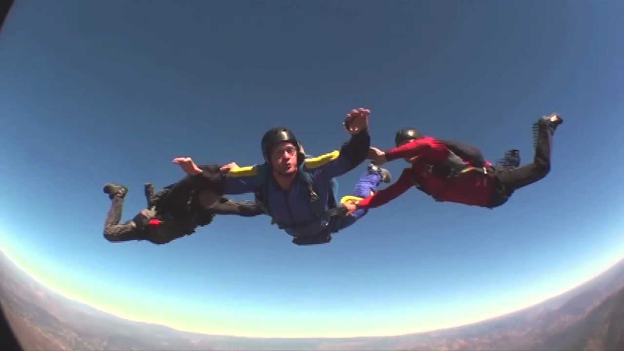 SkyDive SD 1st Solo Jump - YouTube