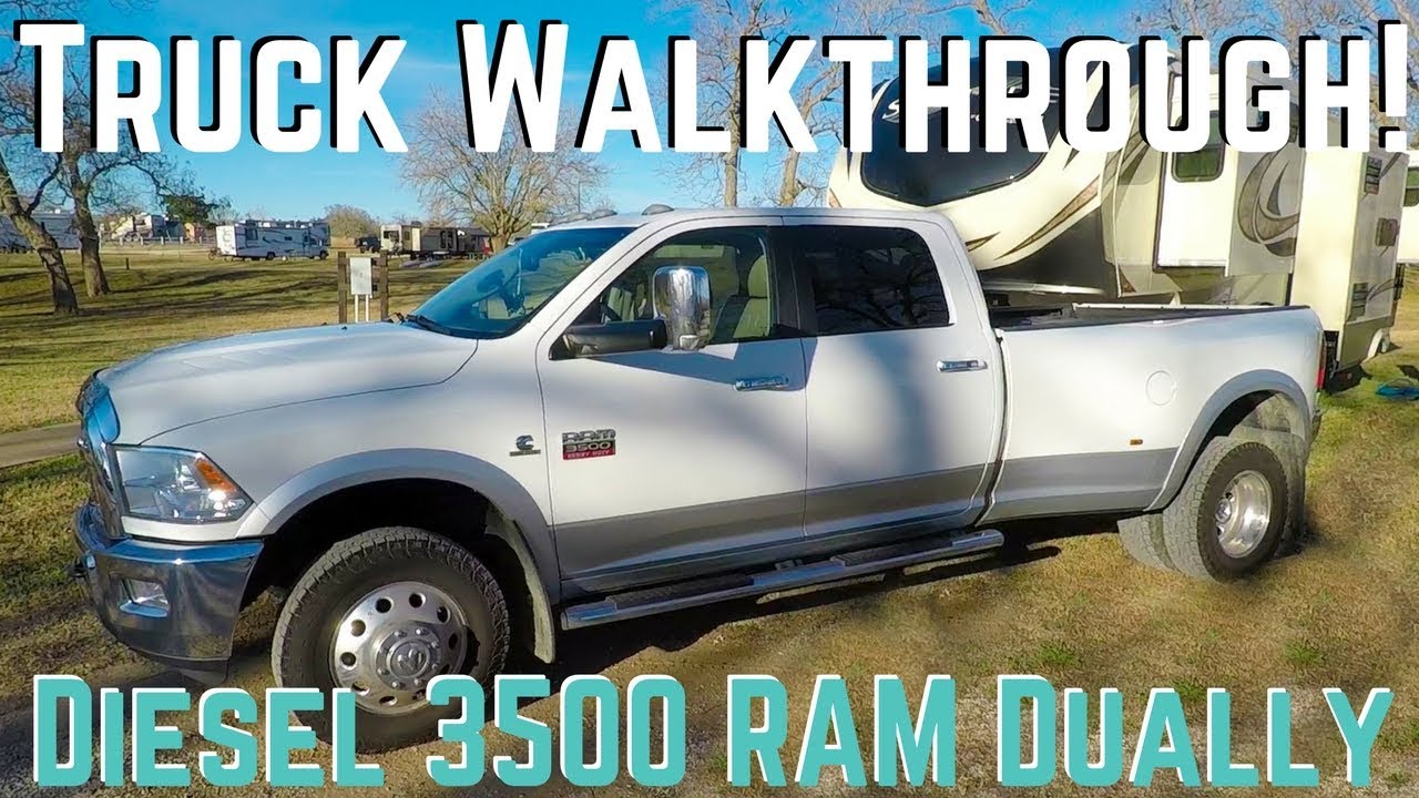 Tour Our Towing Truck (2012 Diesel RAM 3500 Dually) || RV Lifestyle ...