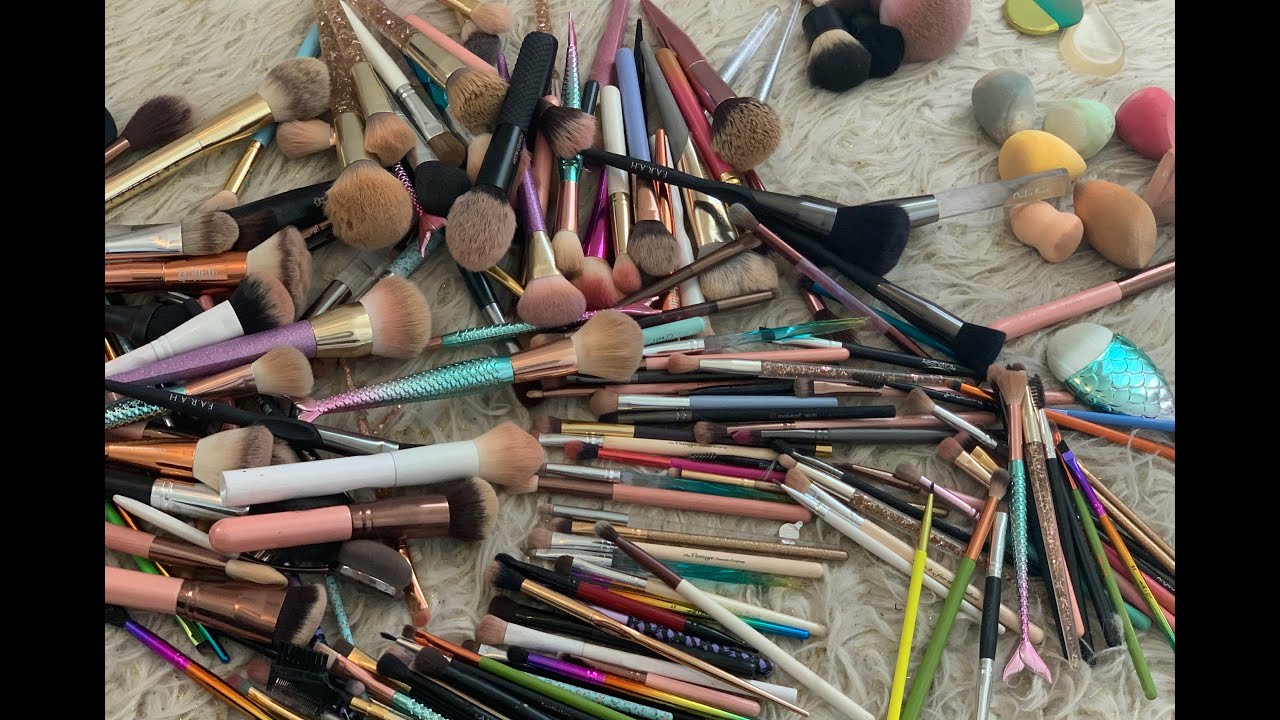Massive Brush Declutter!! - YouTube