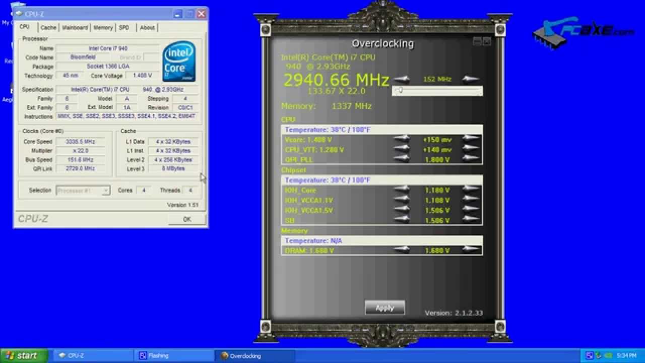 Foxconn BloodRage GTI AEGIS Panel - YouTube